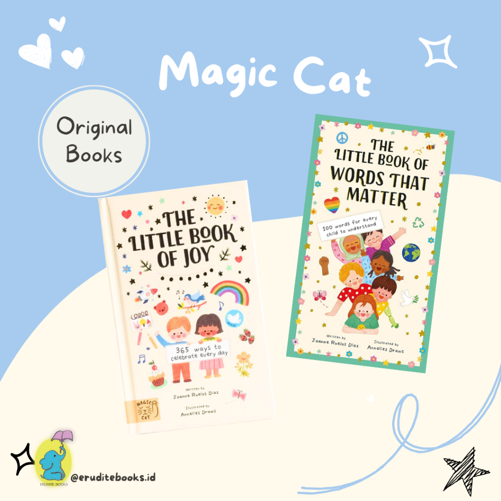 Jual [EB] Magic Cat The Little Book of Joy / The Little Book of Words ...