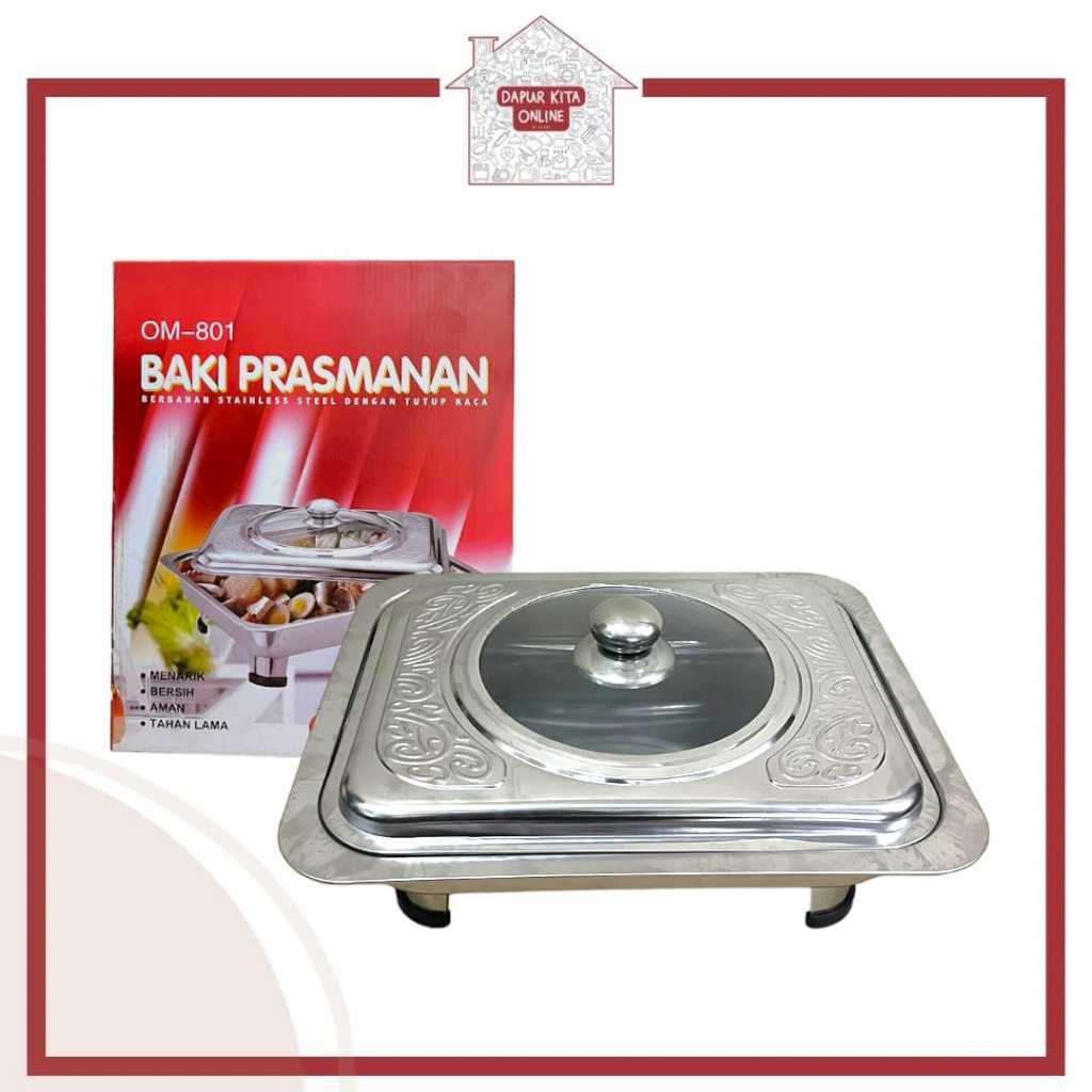 Jual Fast Food Tutup Kombinasi Homelux / Wadah Prasmanan Stainless ...