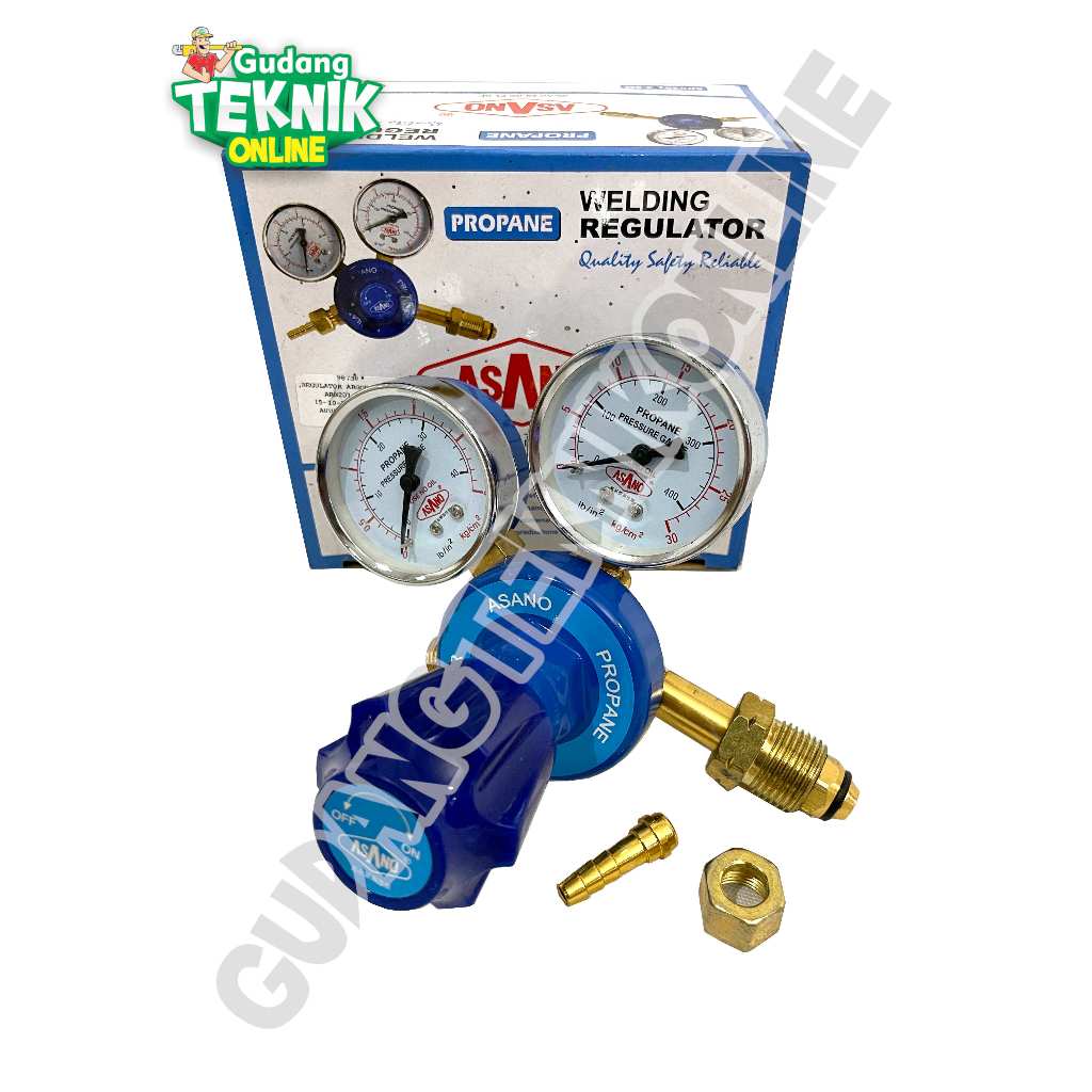 Jual ASANO Regulator Las LPG PROPANE - Propane Argon -Acetylene - CO2 ...
