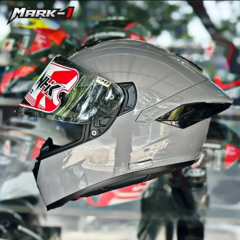 Jual HELM NHK MARK 1 ELITE SOLID ALL WARNA FULL FACE ORIGINAL SNI ...