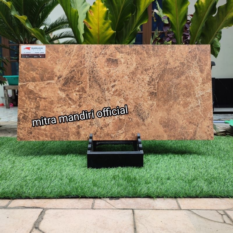 Jual Granite lantai 60x120 Romano brown / garuda tile | Shopee Indonesia