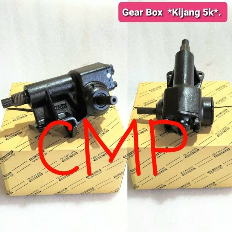 Jual GEAR BOX STEERING GEARBOK GEARBOX WORM STEER BAK STIR TOYOTA KIJANG 5K KF50 MANUAL | Shopee ...