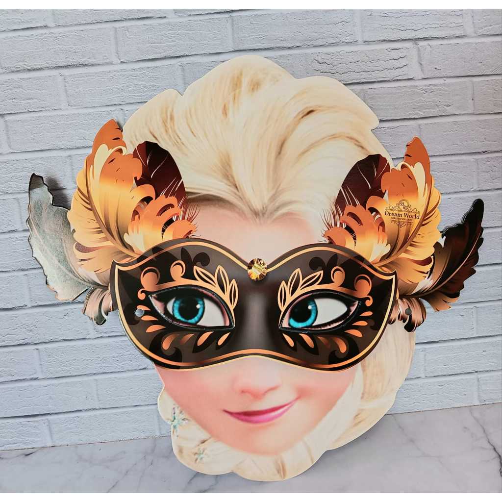 Jual TOPENG CARNIVAL MOTIF KARAKTER FROZEN/DESY DUCK/MINNIE MOUSE/SOFIA ...