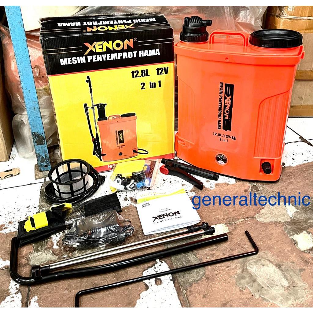 Jual Tangki Semprot Elektrik Xenon 12,8 Liter 2in1 Elektrik Sprayer Xenon 12,8L 2 Fungsi ...