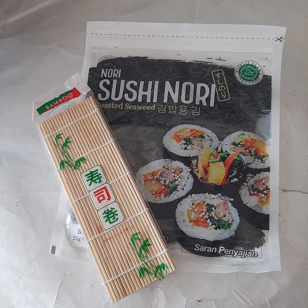 Jual Paket nori + sushi matt | Shopee Indonesia