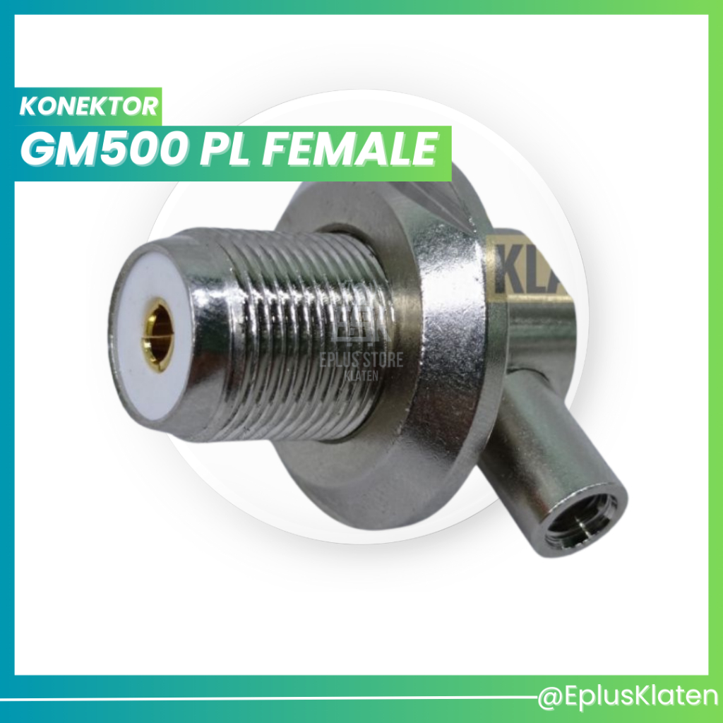 Jual Konektor GM500 PL Female Iner Inner Kuningan RG58 RG142 Briket Bricket Mobil - KN116 ...