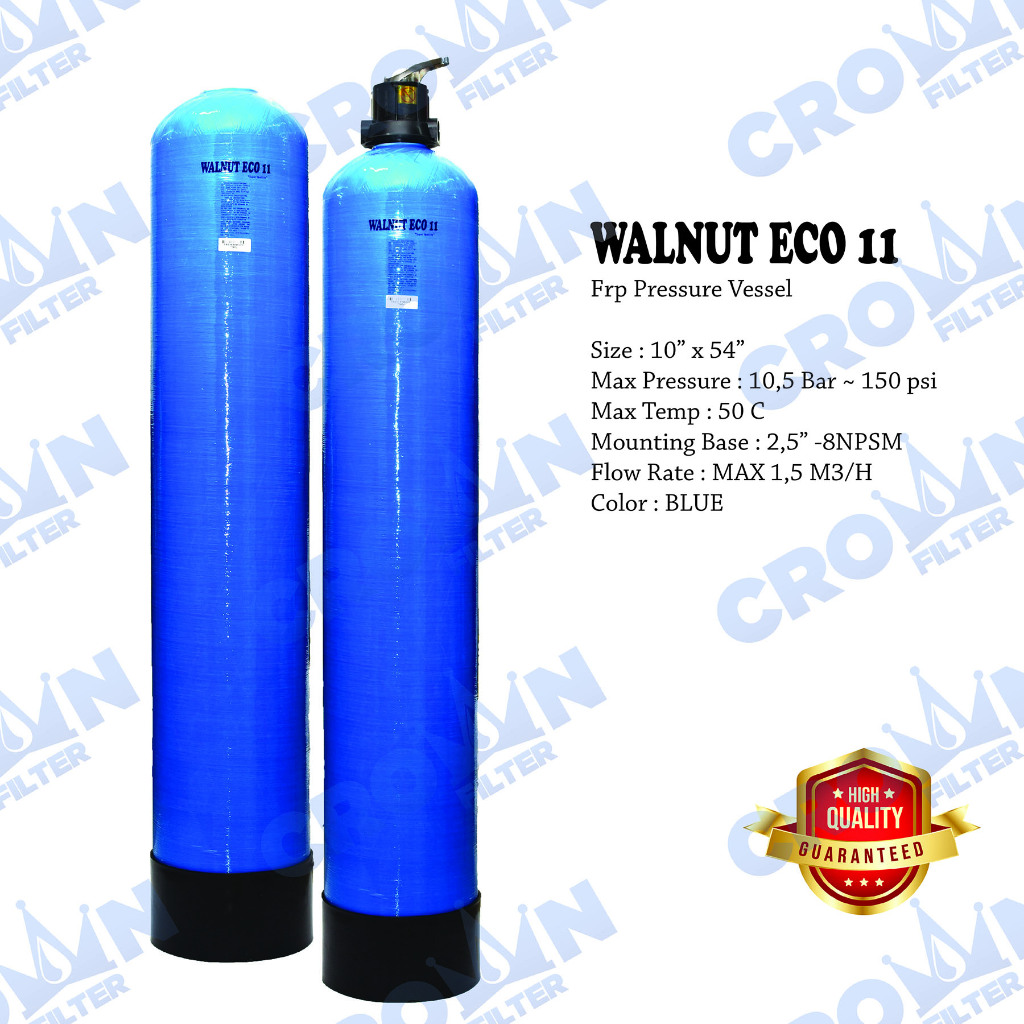 Jual WALNUT ECO 11 - BIRU FRP Presure Vessel 1054 / Tabung Filter Air ...