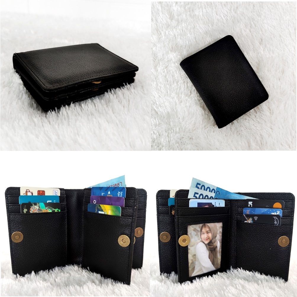 Jual Dompet Magnet Kulit Kartu Eterna USX Nata Stand | Shopee Indonesia