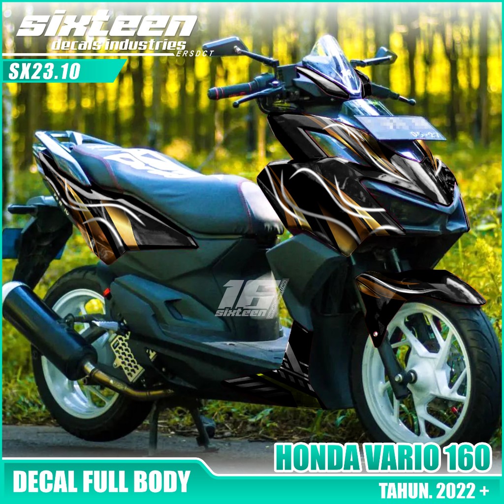Jual Decal Stiker Honda Vario 160 2022 Sticker Fullbody Fullblok Motif ...