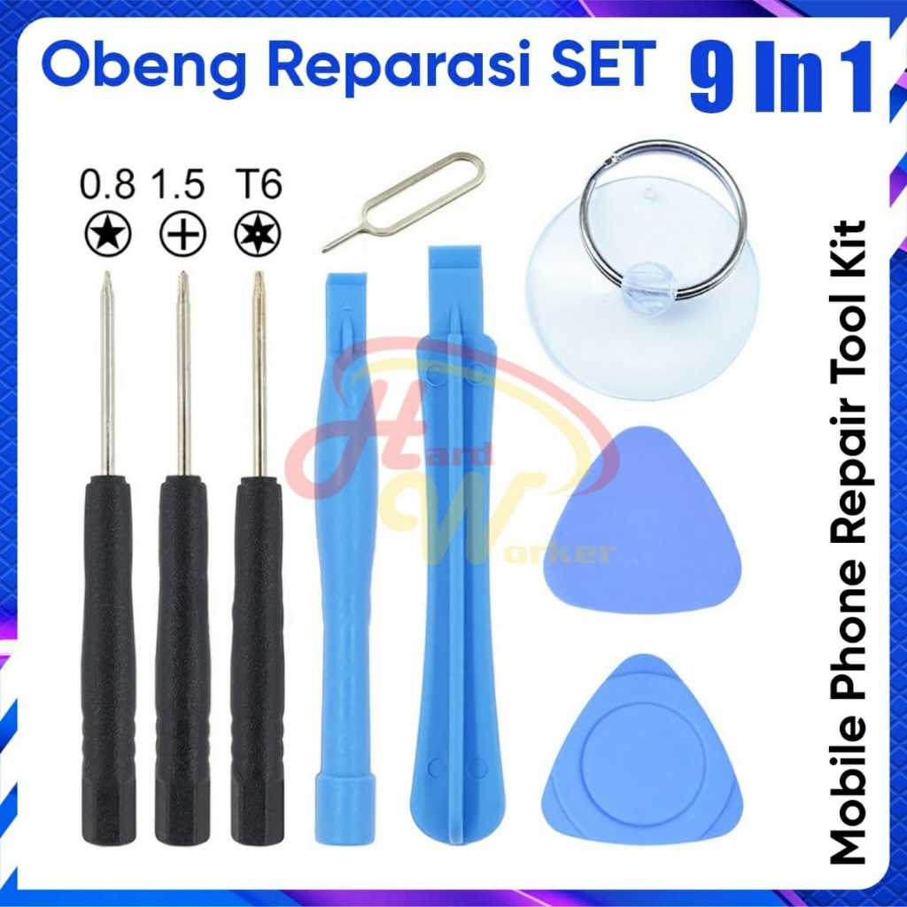 Jual Alat Buka LCD HP Layar Iphone Android Obeng Set pembuka tool ...