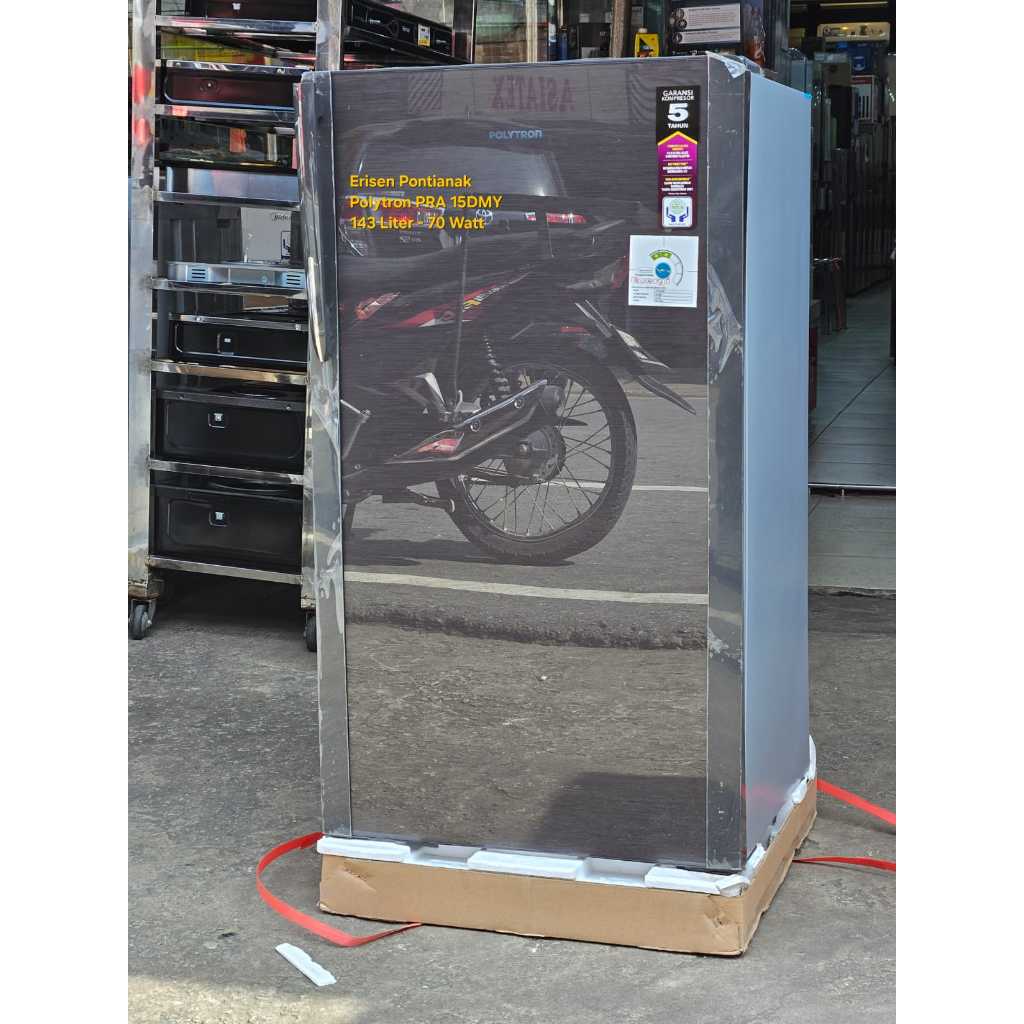 Jual POLYTRON KULKAS 1 PINTU HEMAT LISTRIK 143 LITER PRA-15DMY | Shopee ...