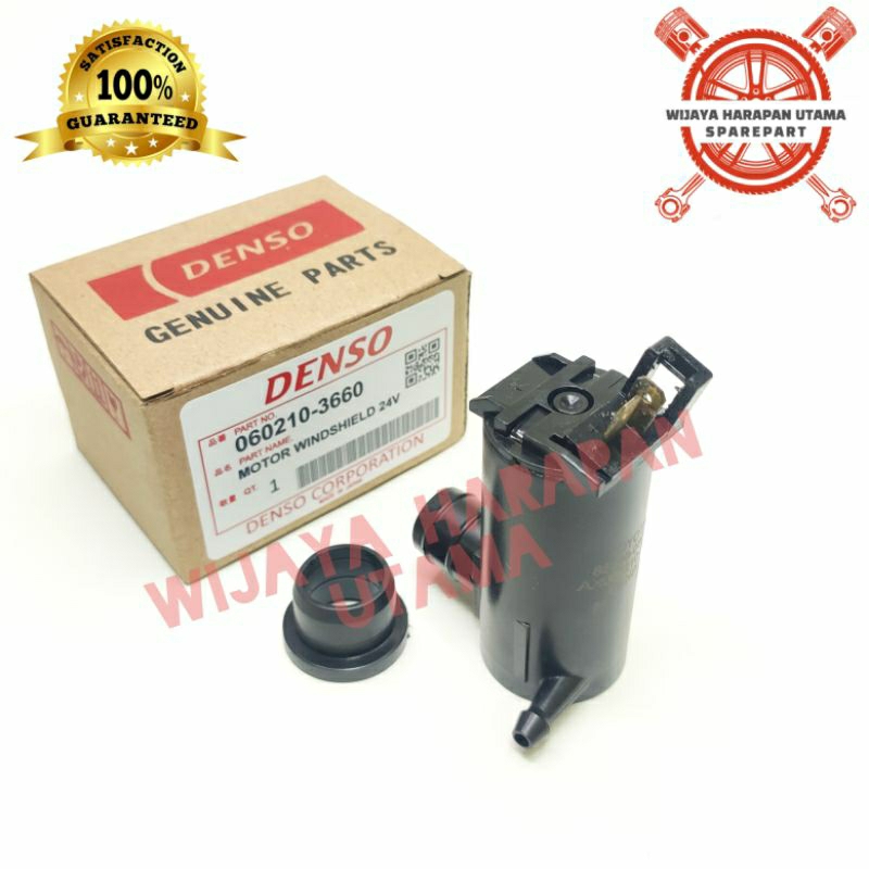 Jual Washer Pump Universal 24 Volt Denso Dinamo Motor Pompa Air Wiper ...