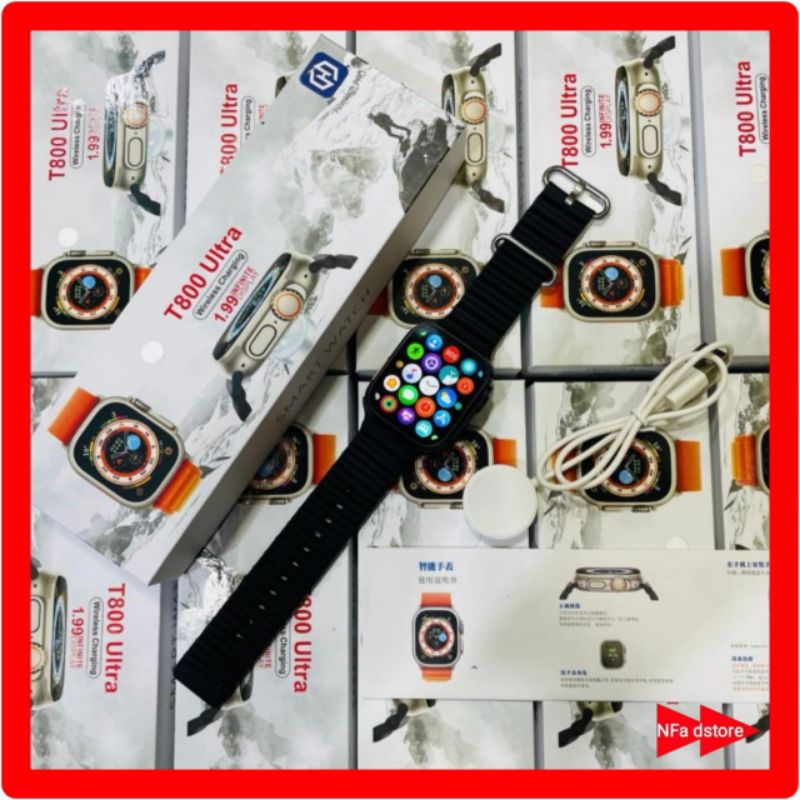 Jual Smartwatch T800/T900 Ultra Smartwatch Series Full Screen | Shopee ...