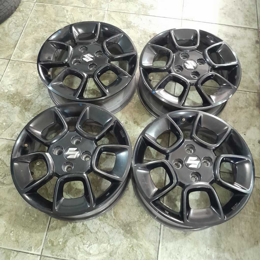 Jual VELG MOBIL BEKAS SEKEN ORIGINAL STD IGNIS R15 X5 4X100 ET45 ...
