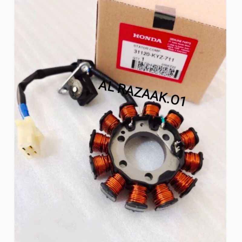 Jual SPULL STATOR COMP SPOL HONDA SUPRA X 125 HELM IN SUPRA X 125 FI INJEKSI BLADE FI INJEKSI ...