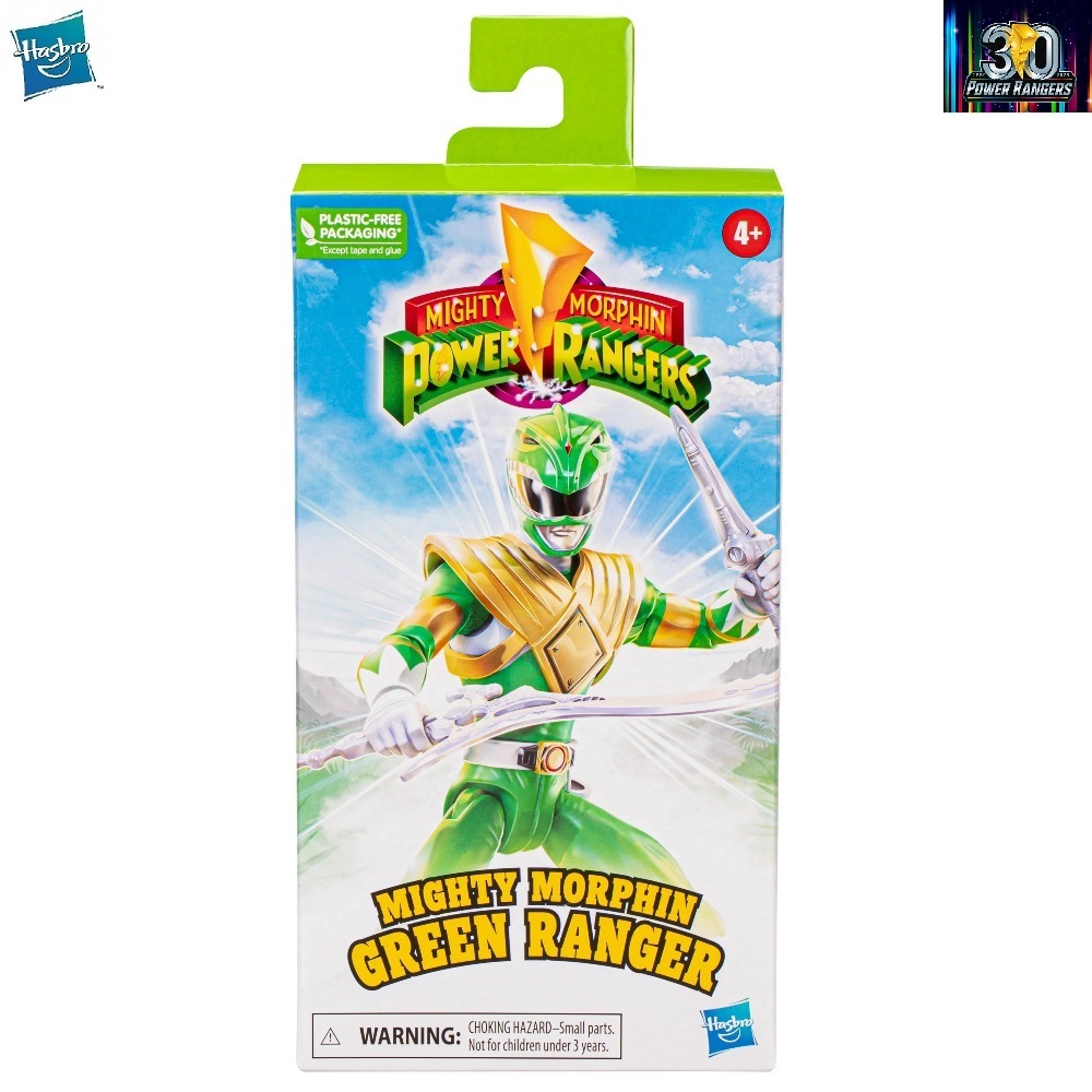Jual POWER RANGERS 30th Anniversary Mighty Morphin Green Ranger VHS ...