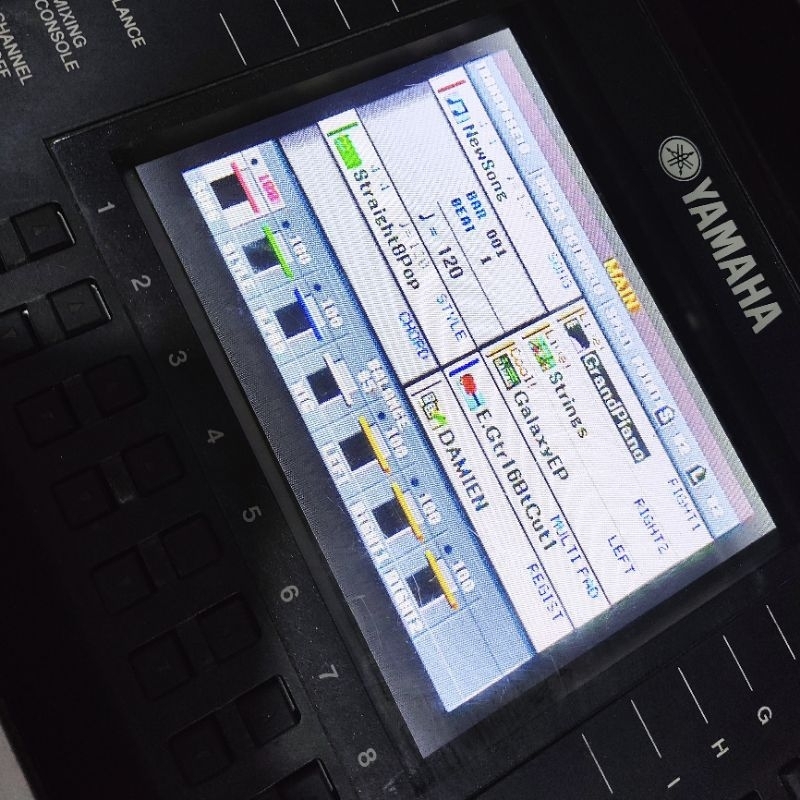 Jual Layar lcd pengganti psr 3000 s900 s910 s950 display modifikasi ...