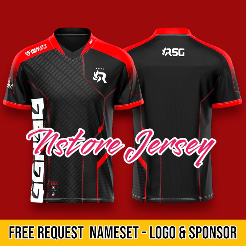 Jual Jersey RSG Esport DOTA ML Terbaru 2023 2024 Free Nama | Shopee ...