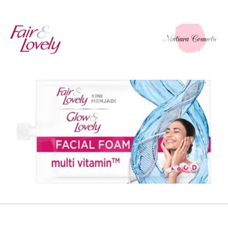 Jual SABUN CUCI MUKA GLOW&LOVELY FACIAL FOAM (1 PCS) | Shopee Indonesia