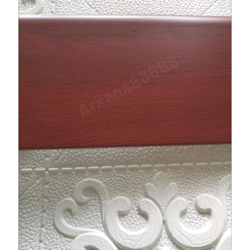 Jual plin PVC / plint pvc / list plank pvc isi 2.4 meter | Shopee Indonesia