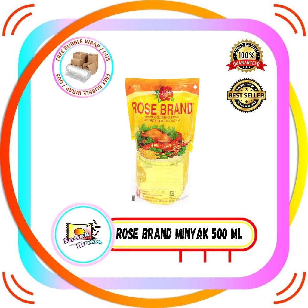 Jual Rose Brand Minyak Goreng ~ 500 ml Pouch | Shopee Indonesia