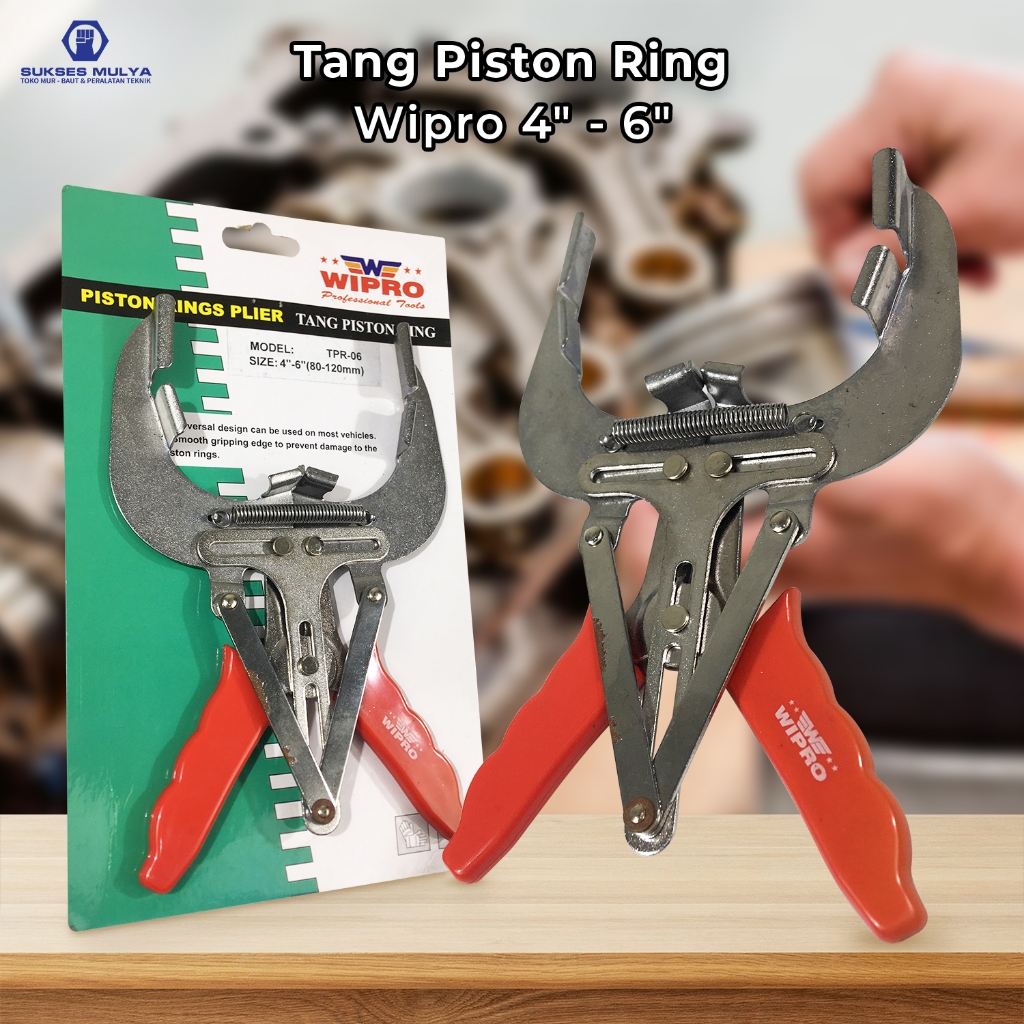 Jual WIPRO Tang Piston Ring / Alat Buka Tutup Tang Piston Ring Size 6 ...