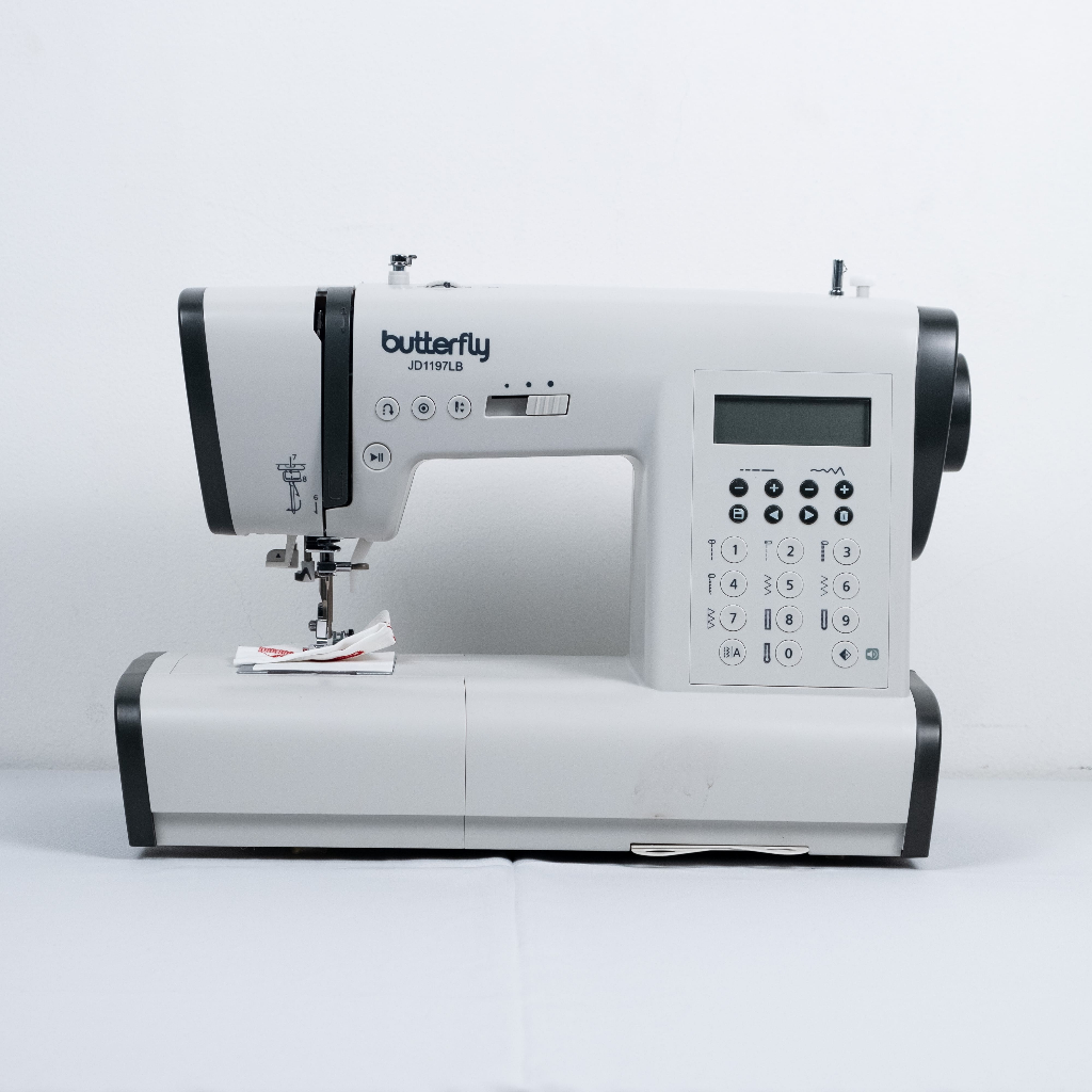 Jual Mesin Zigzag Butterfly BTF JD1197LB | Mesin Portable Digital ...