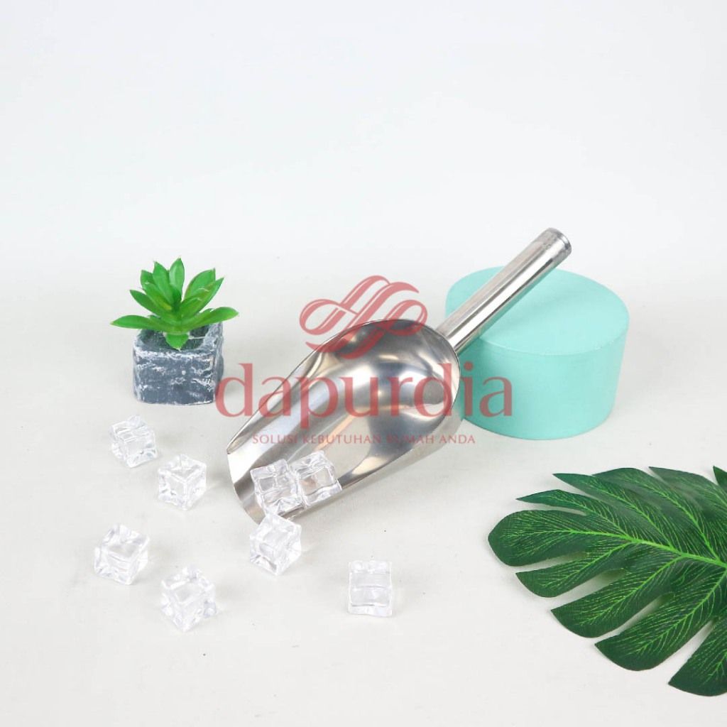 Jual Sendok Es Batu atau Gula Stainless Steel Serbaguna | Shopee Indonesia