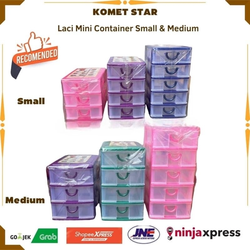 Jual Komet Star Laci Mini Victory Susun 3 4 5 ( Small dan Medium ...