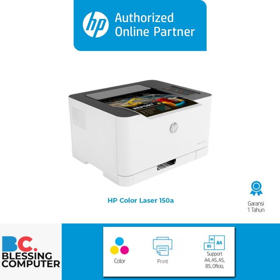 Jual Printer HP Laser 150a A4 Color Print Only | Shopee Indonesia