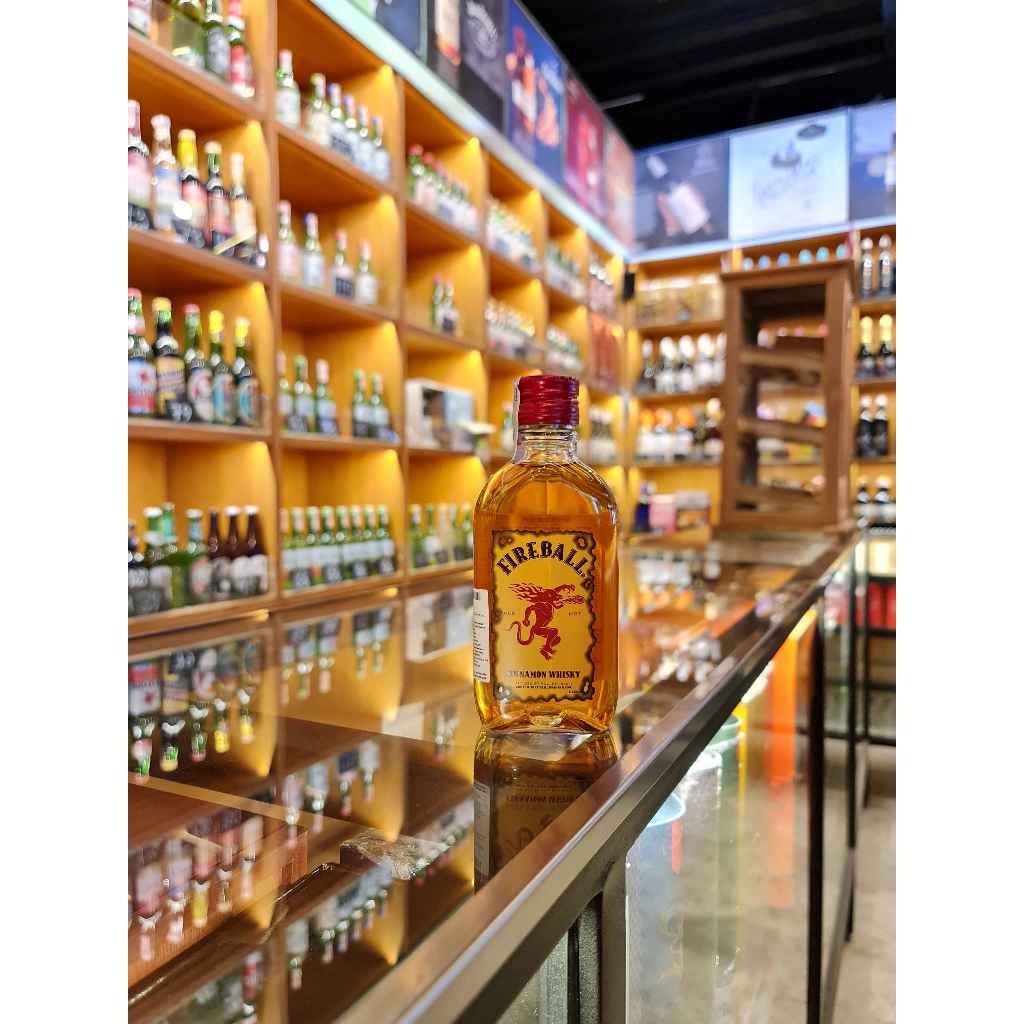 Jual FIREBALL CINNAMON WHISKY - IMPORT 200 ML | Shopee Indonesia