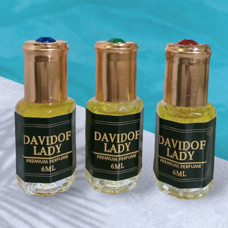 Jual ( 6 ML ) DAVIDOF LADY PARFUME REFFILL AWET DAN TAHAN LAMA ...