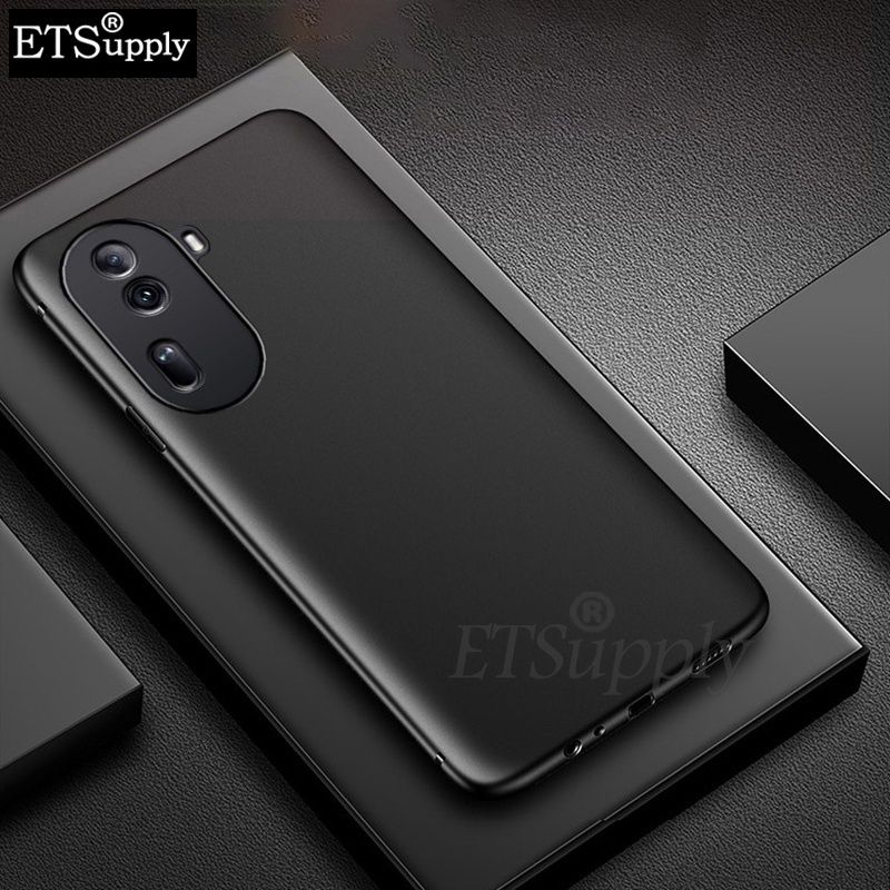 Jual Oppo Reno 11 Pro 5G Case Silicone Black Slim Matte Casing Macaron ...