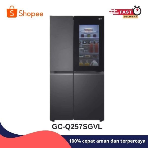 Jual LG GC-Q257SGVL Kulkas Side by Side 655L Door Cooling | Shopee Indonesia