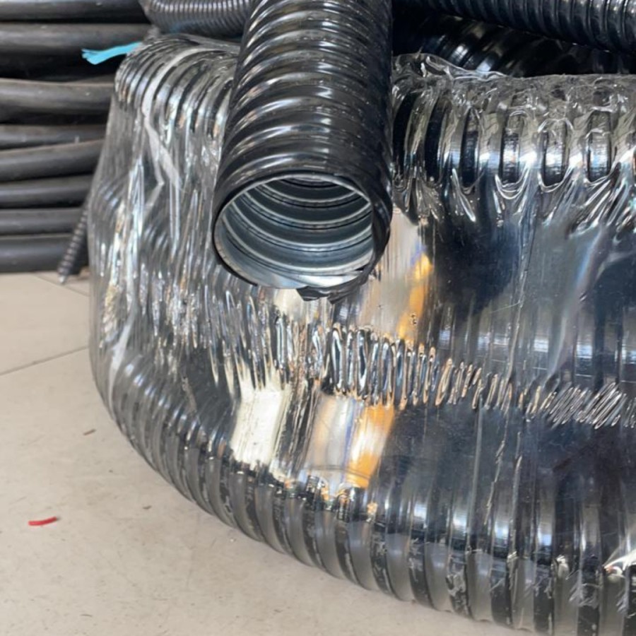 Jual PVC BLACK Coated Flexible Metal Conduit 3/4 20mm per 10 meter ...