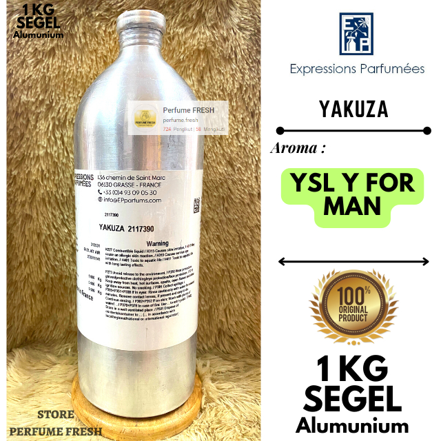 Jual Bibit Parfum YSL Y ( YAKUZA ) 1 KG SEGEL Alumunium EXPRESSIONS ...