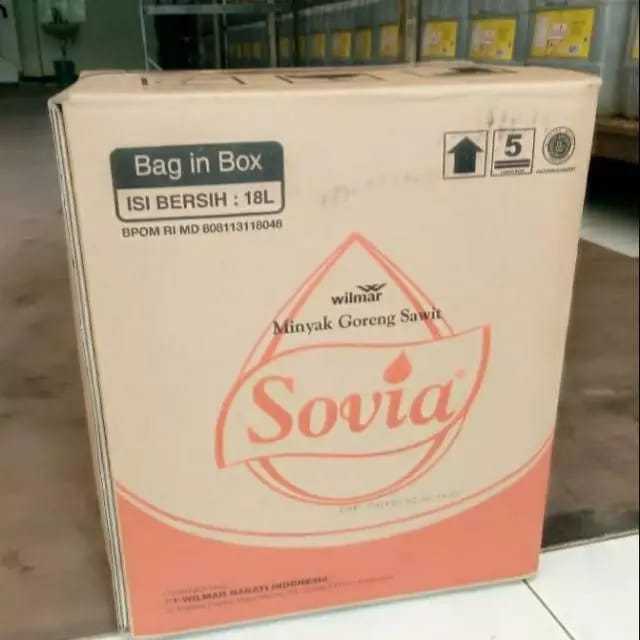 Jual Minyak Sovia BIB 18 Liter (Khusus Gosend/Grab Surabaya) | Shopee Indonesia