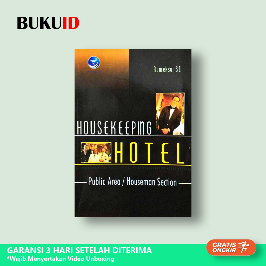 Jual Buku Housekeeping Hotel : Public Area/Houseman Section - Original | Shopee Indonesia