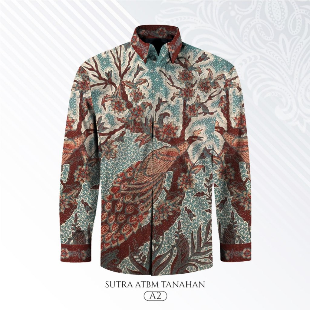 Jual Kemeja pria batik lengan panjang pria exclusive bahan atbm sutera ...