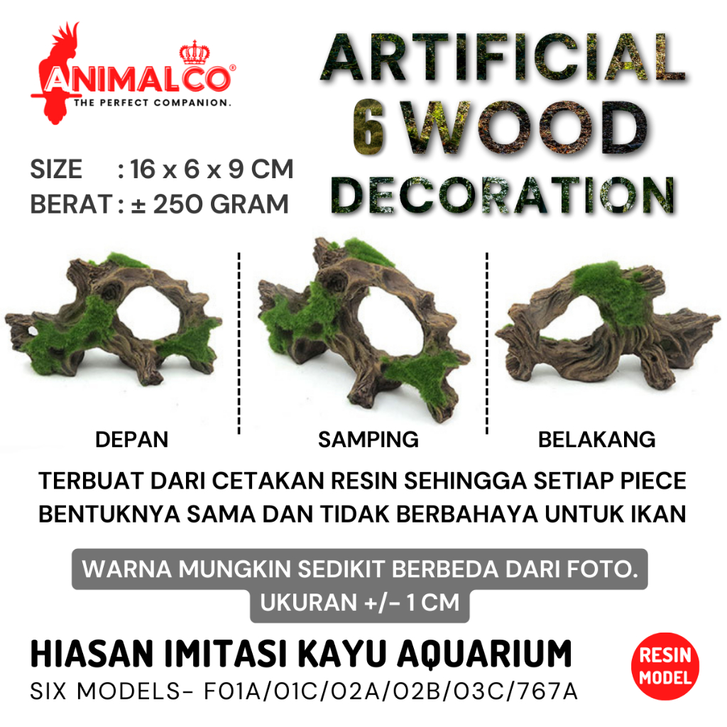 Jual KAYU IMITASI MOSS AQUASCAPE HIASAN AQUARIUM TENGGELAM DEKORASI ...