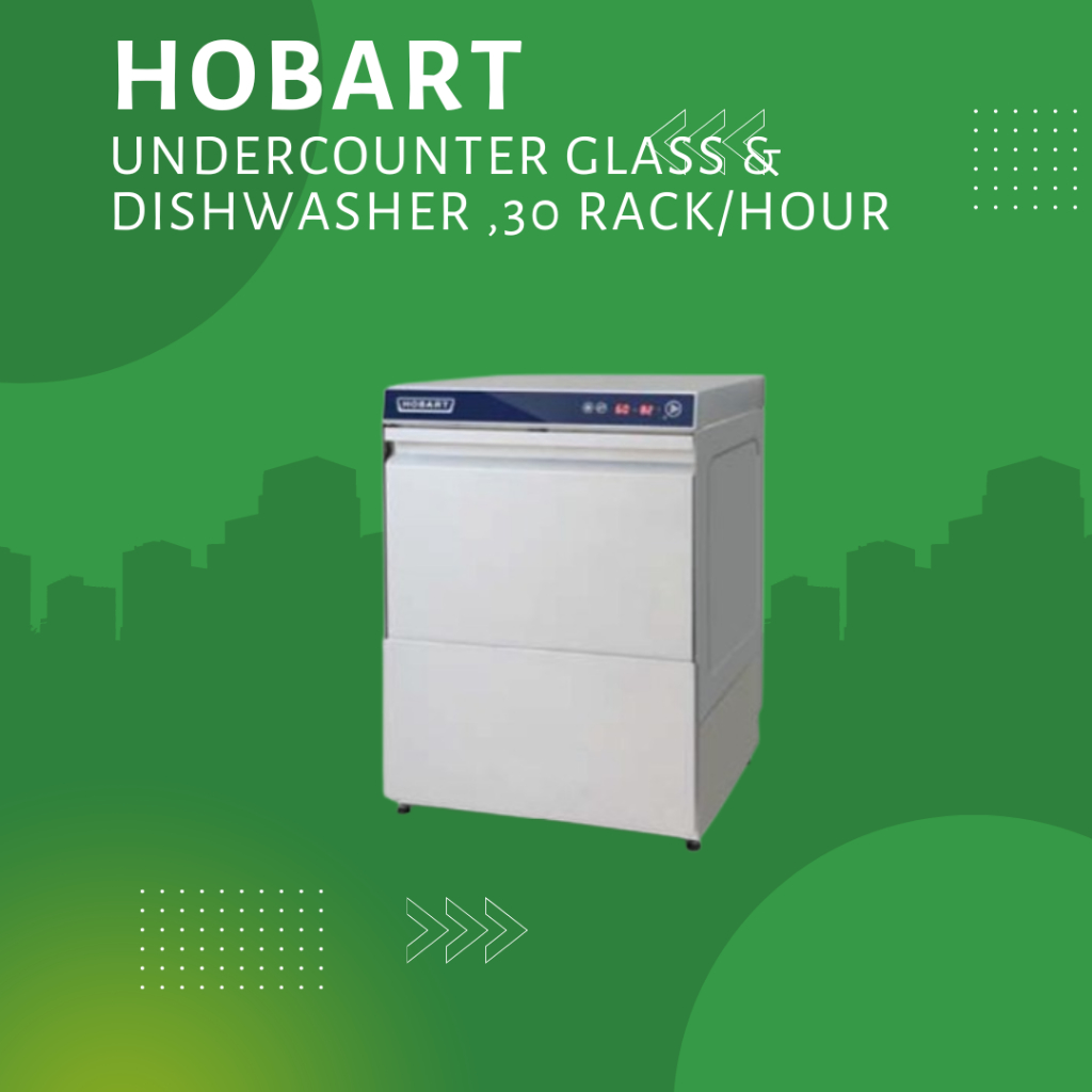 Jual Hobart Undercounter Glass & Dishwasher 30 Rack/Hour | Shopee Indonesia
