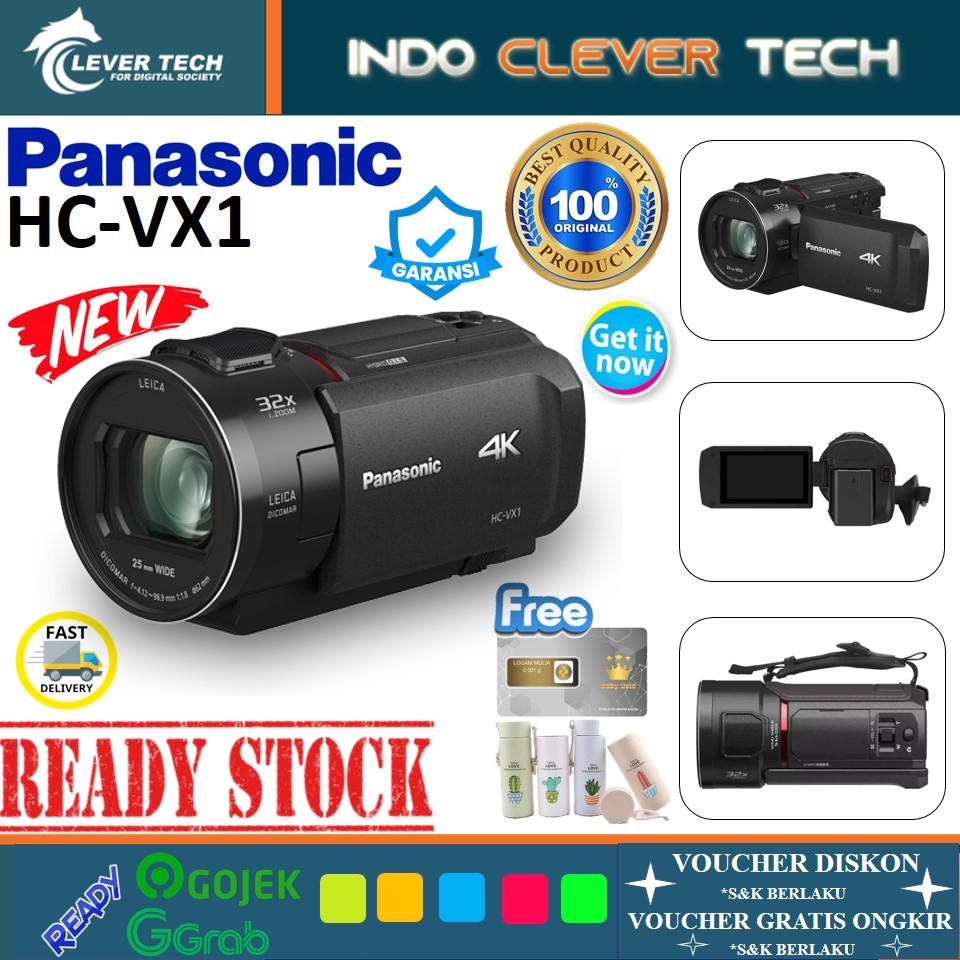 Jual Panasonic HC-VX1 4K HD Camcorder - GARANSI RESMI | Shopee Indonesia