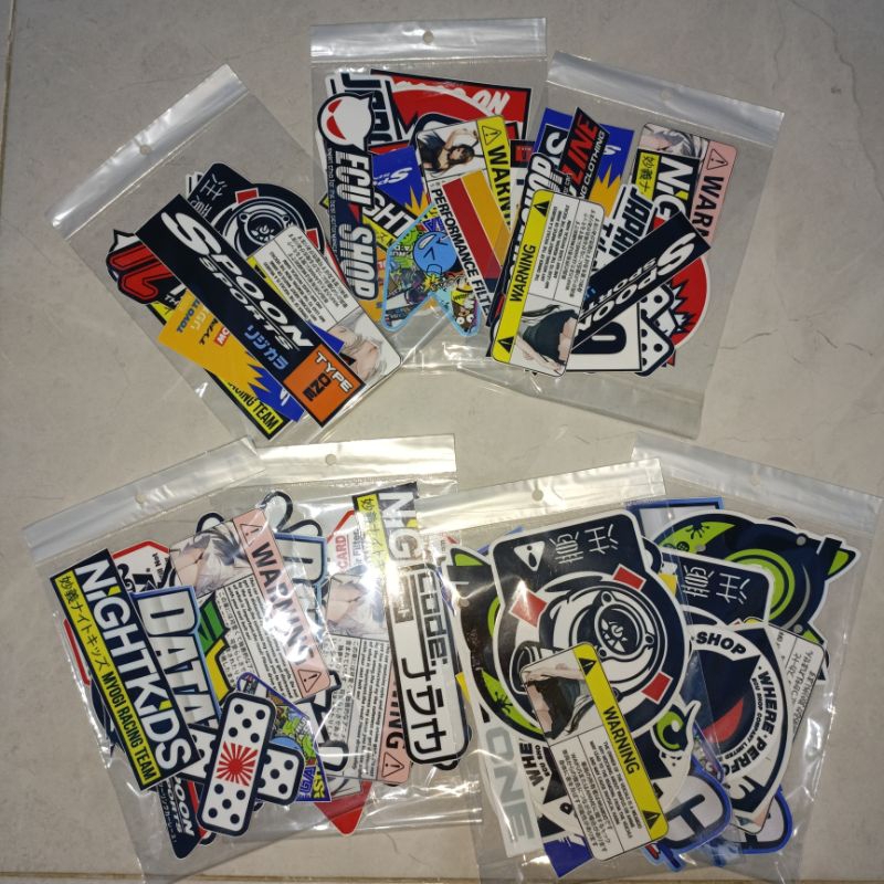 Jual sticker pack jdm sticker pack racing jdm | Shopee Indonesia