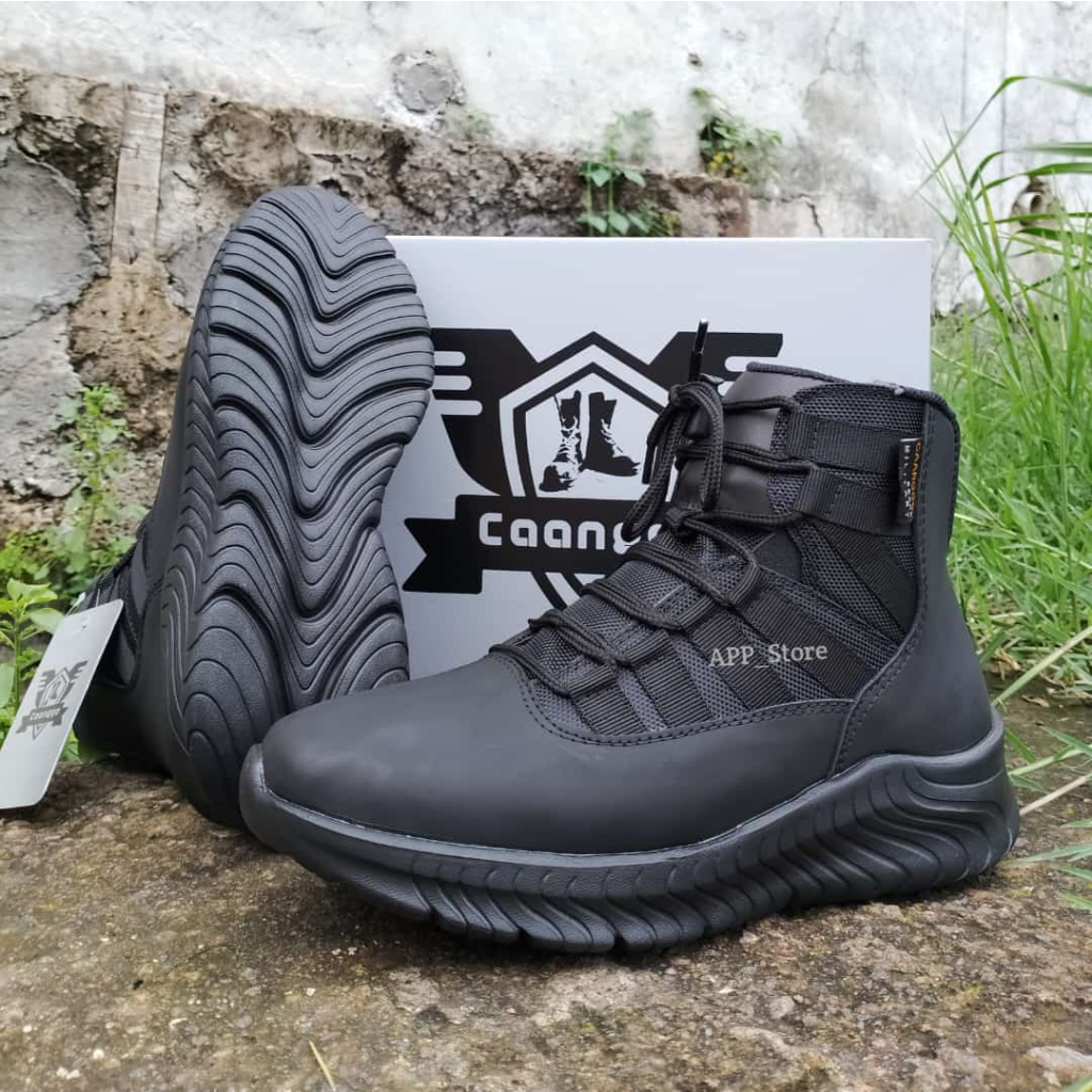 Jual Sepatu Pdl Pdh Ankle Boots tactical Lantas Outdoor Model Ninja ...