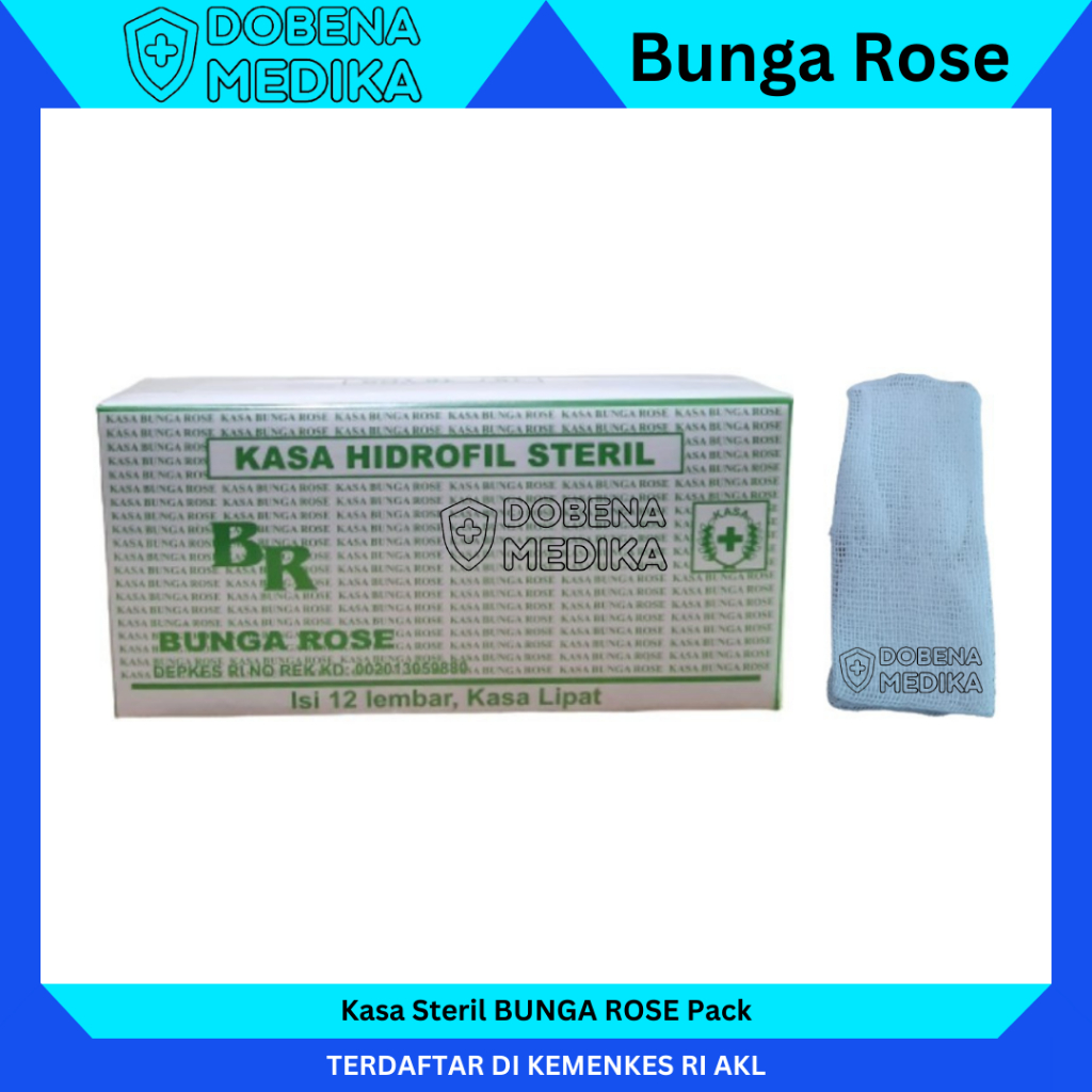 Jual Bunga Rose Kasa Steril Hidrofil 16 cm x 16 cm | Shopee Indonesia