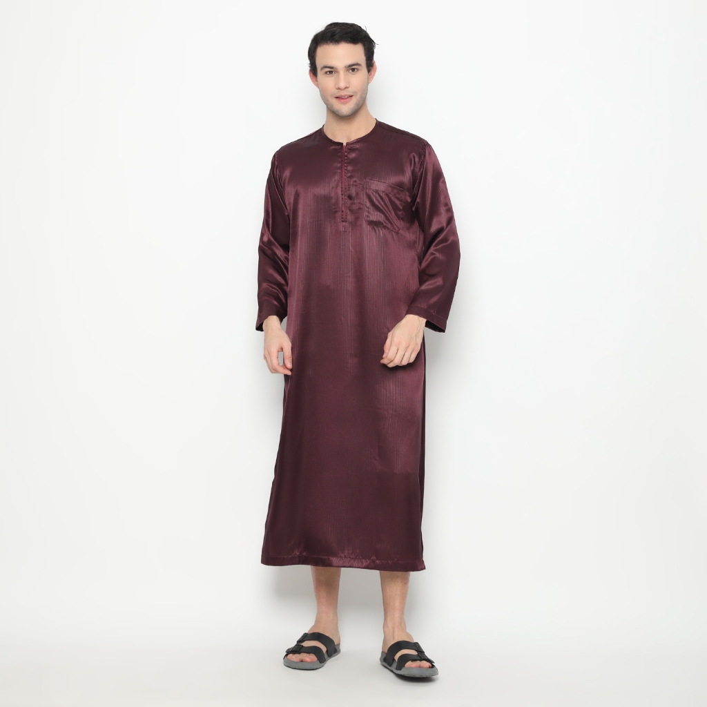 Jual SHOHIB GAMIS PRIA QATAR NEW LENGAN PANJANG | Shopee Indonesia