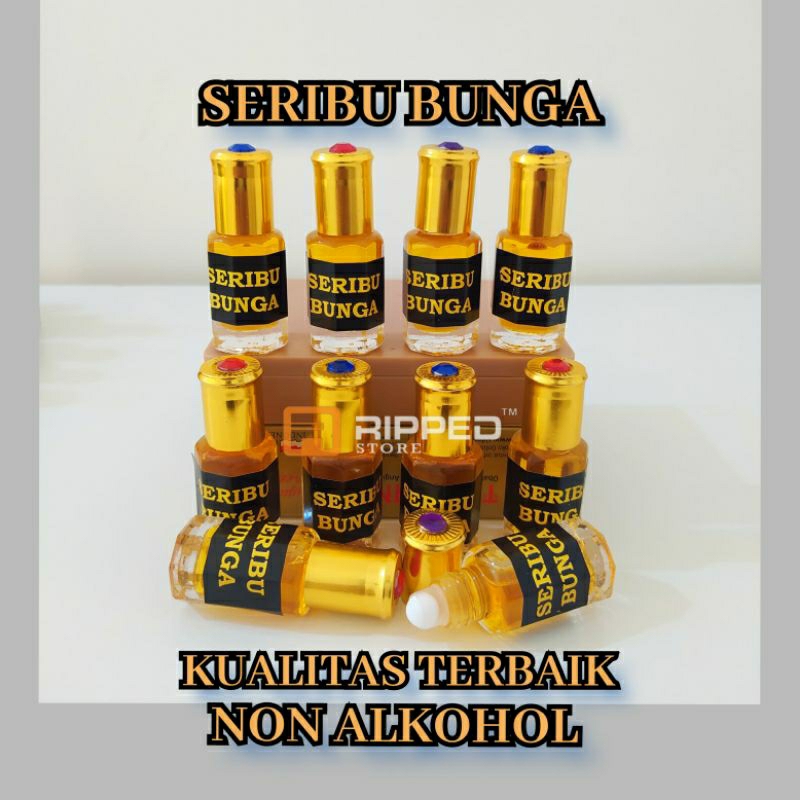 Jual (6ML) PARFUM ROLL ON SERIBU BUNGA KUALITAS TERBAIK | Shopee Indonesia