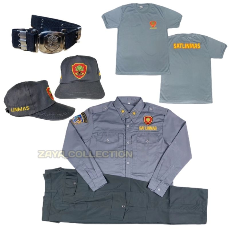 Jual SERAGAM PDL LINMAS / SATLINMAS TERBARU | Seragam linmas+Kaos ...