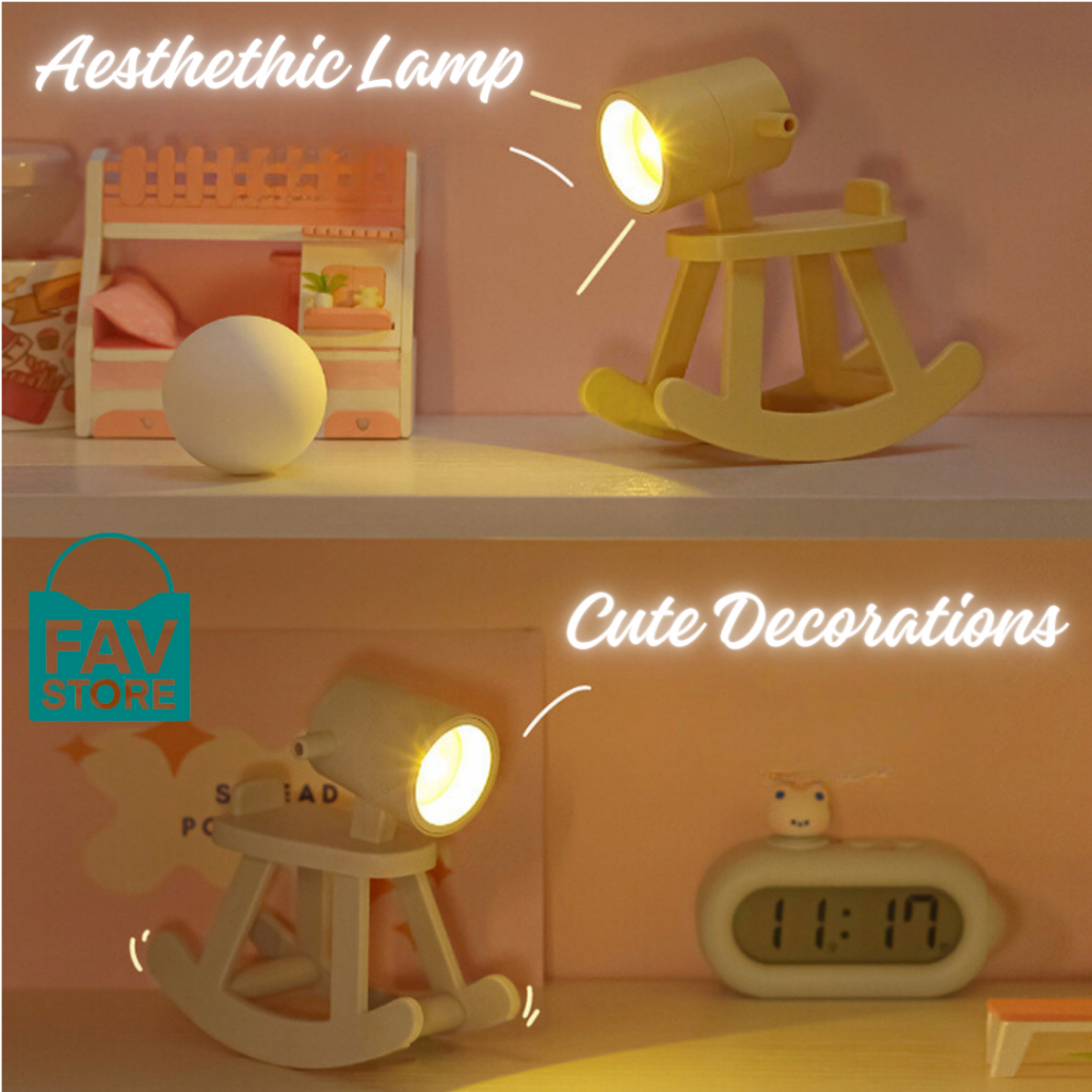 Jual Aksesoris Kamar Tidur Aesthetic - Lampu Tidur Mini Aesthetic ...