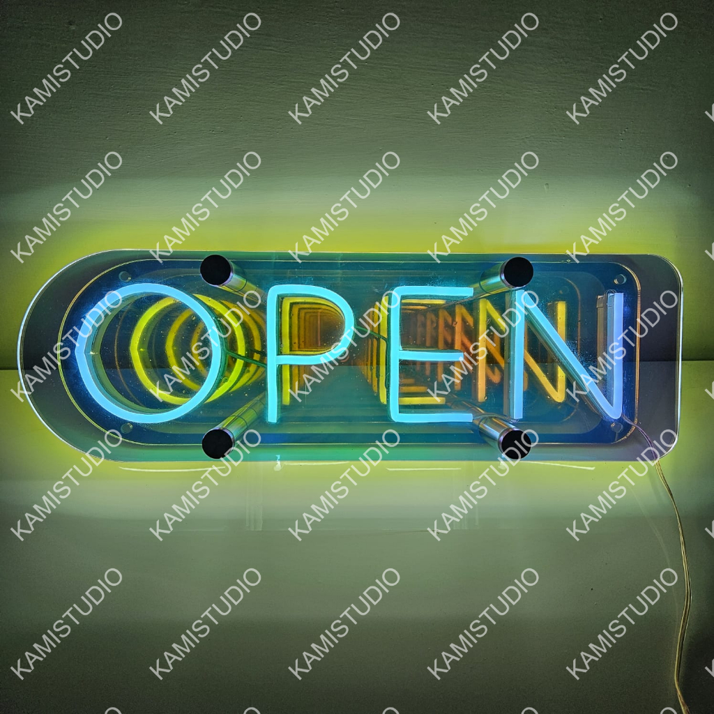 Jual NEON LED OPEN / NEON OPEN / NEON TULISAN OPEN / LAMPU TULISAN OPEN ...